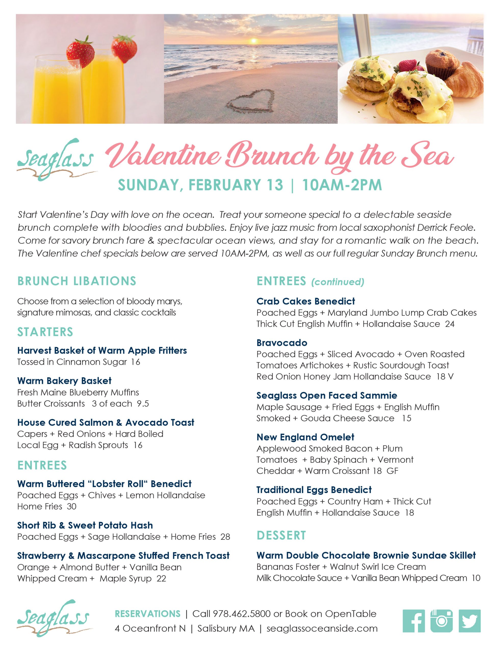 Celebrate Valentine's 4 Ways at Seaglass